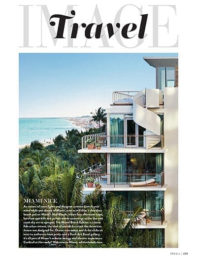The Miami Beach EDITION | Press